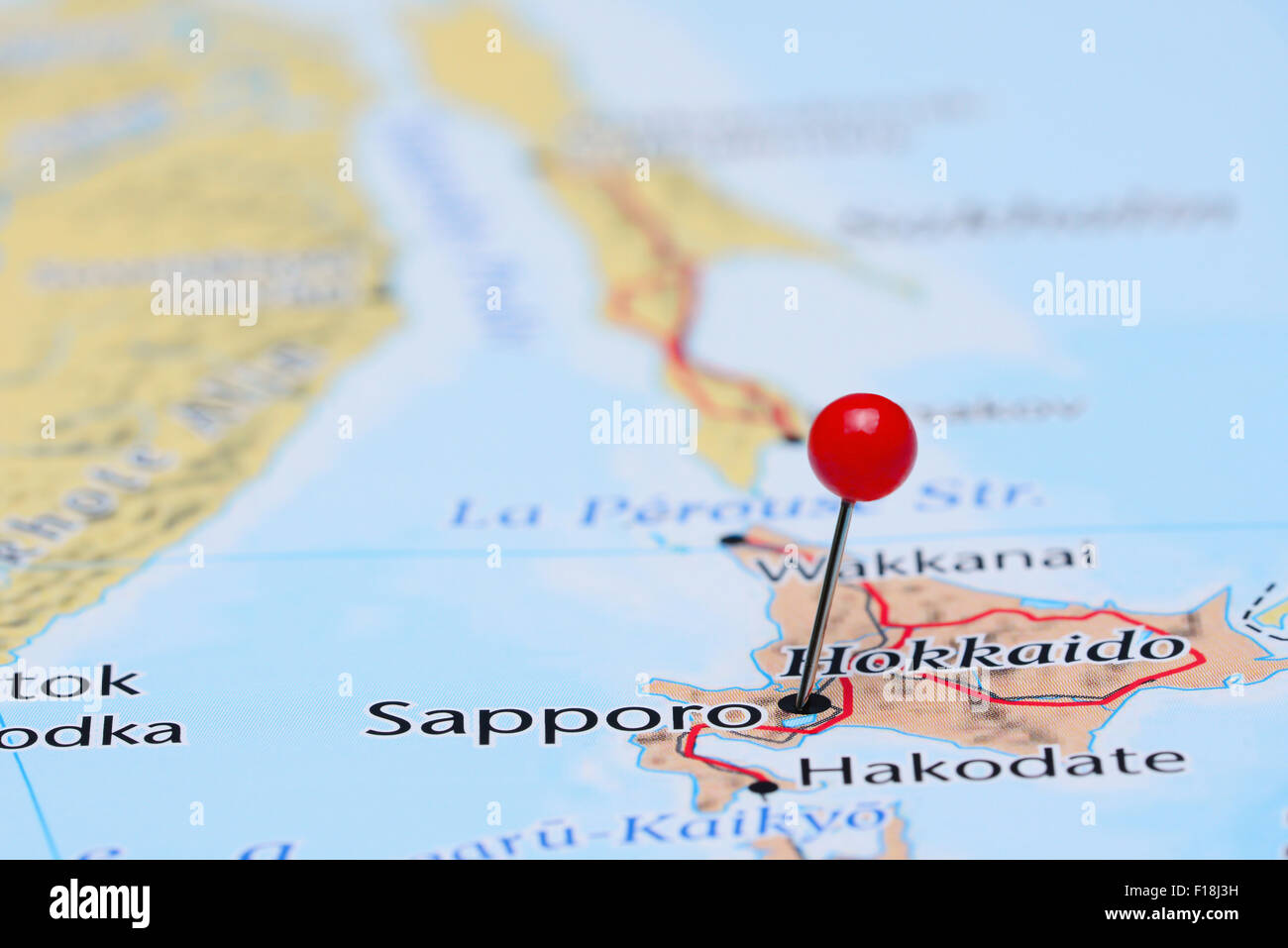 Sapporo Map High Resolution Stock Photography and Images - Alamy