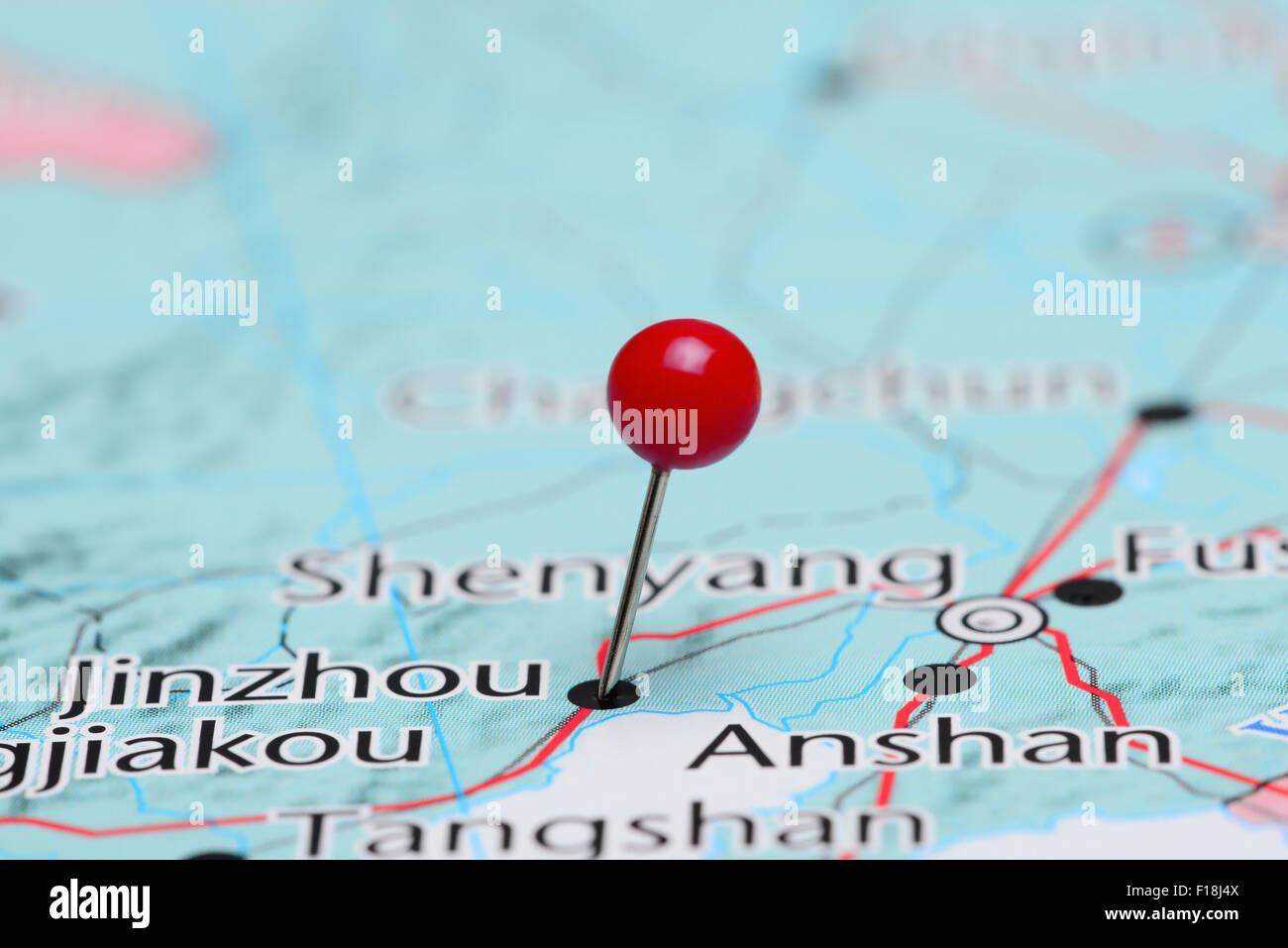 Jinzhou map hi-res stock photography and images - Alamy