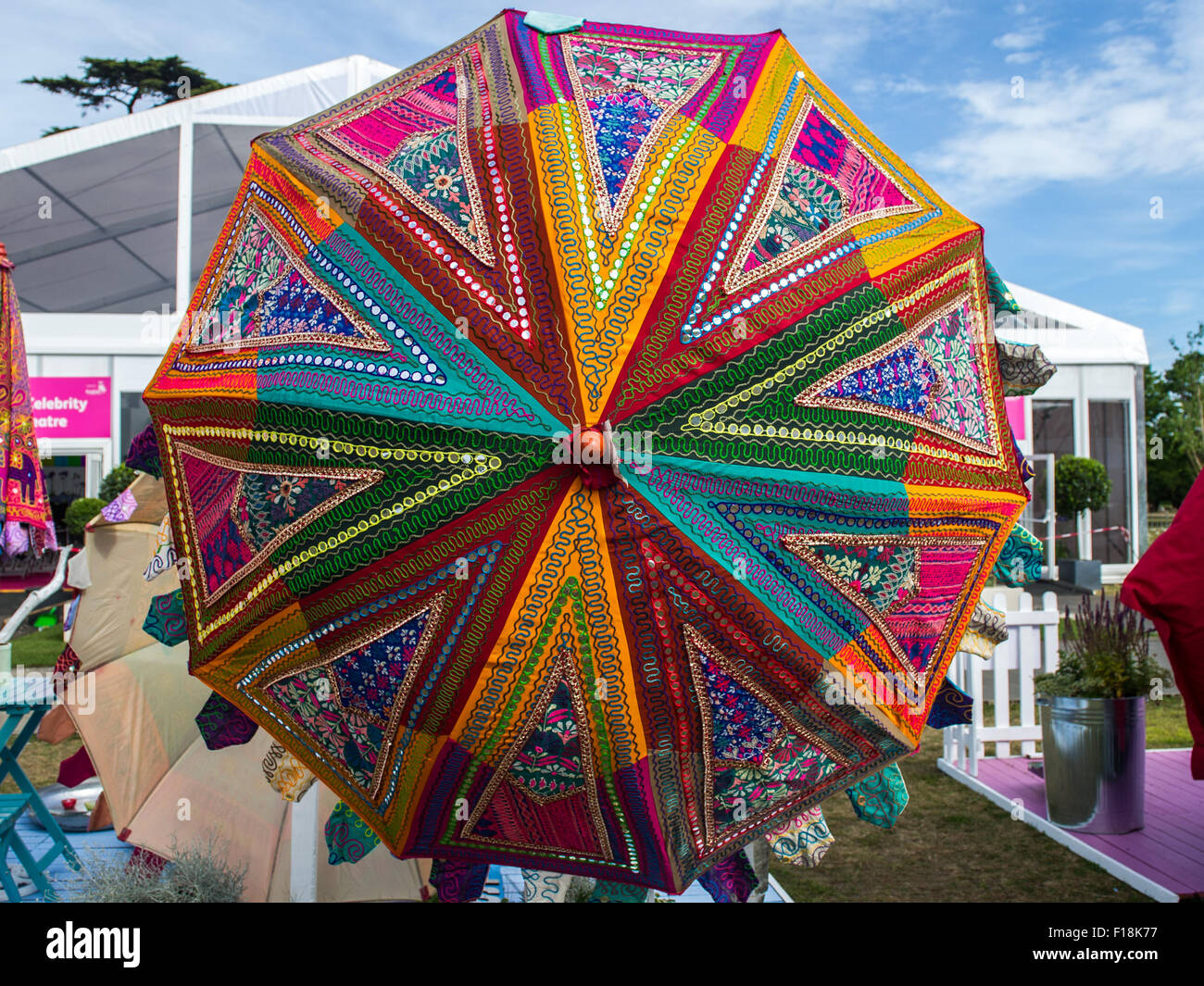 RHS Hampton Court Palace Flower Show 2015, Press Day. Featuring: View ...