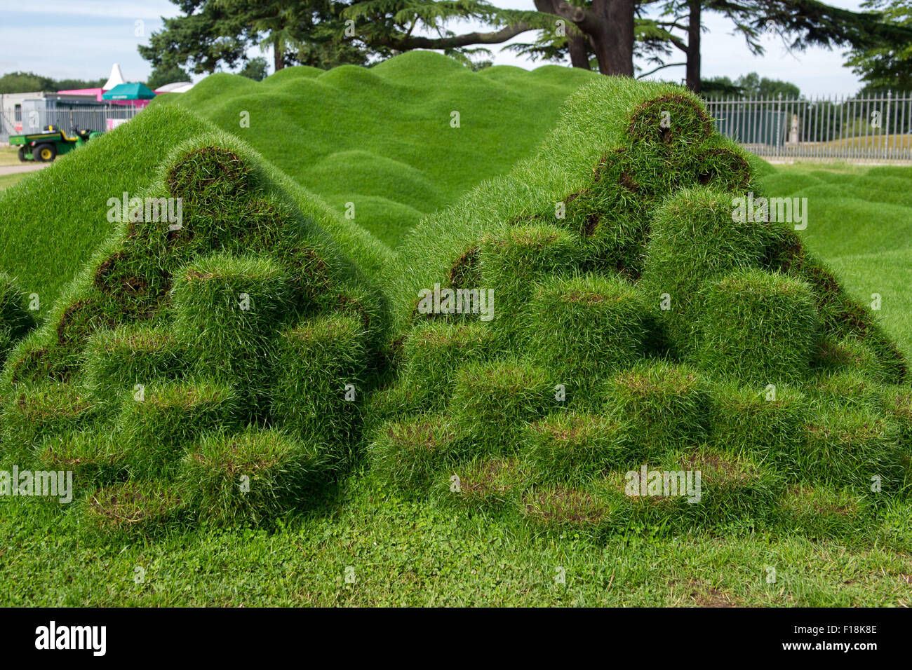 RHS Hampton Court Palace Flower Show 2015, Press Day. Featuring: View ...