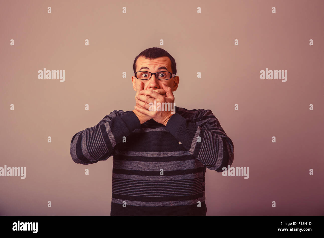 Hand gag silenced hi-res stock photography and images - Alamy