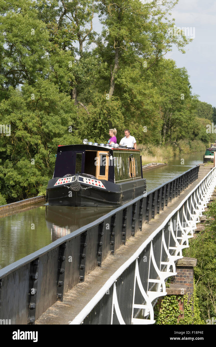 Edstone Aqueduct on the Stratford upon Avon Canal, Warwickshire ...