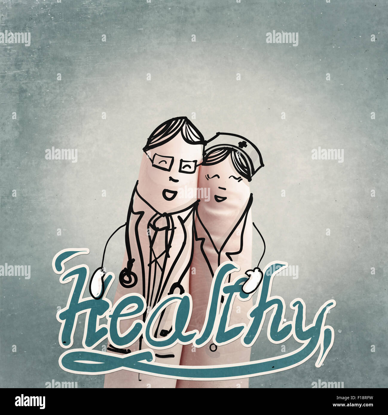 Vintage doctor nurse hi-res stock photography and images - Alamy