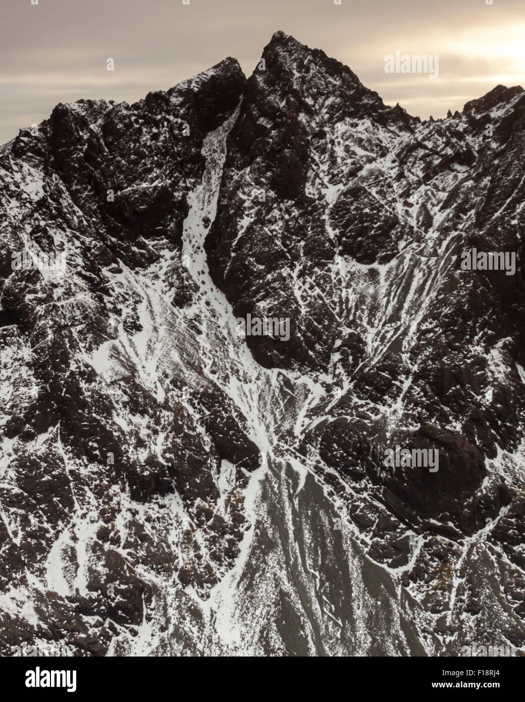 Sgurr Alasdair, Coire Lagan, The Cuillin, Isle of Skye, Scotland, UK ...