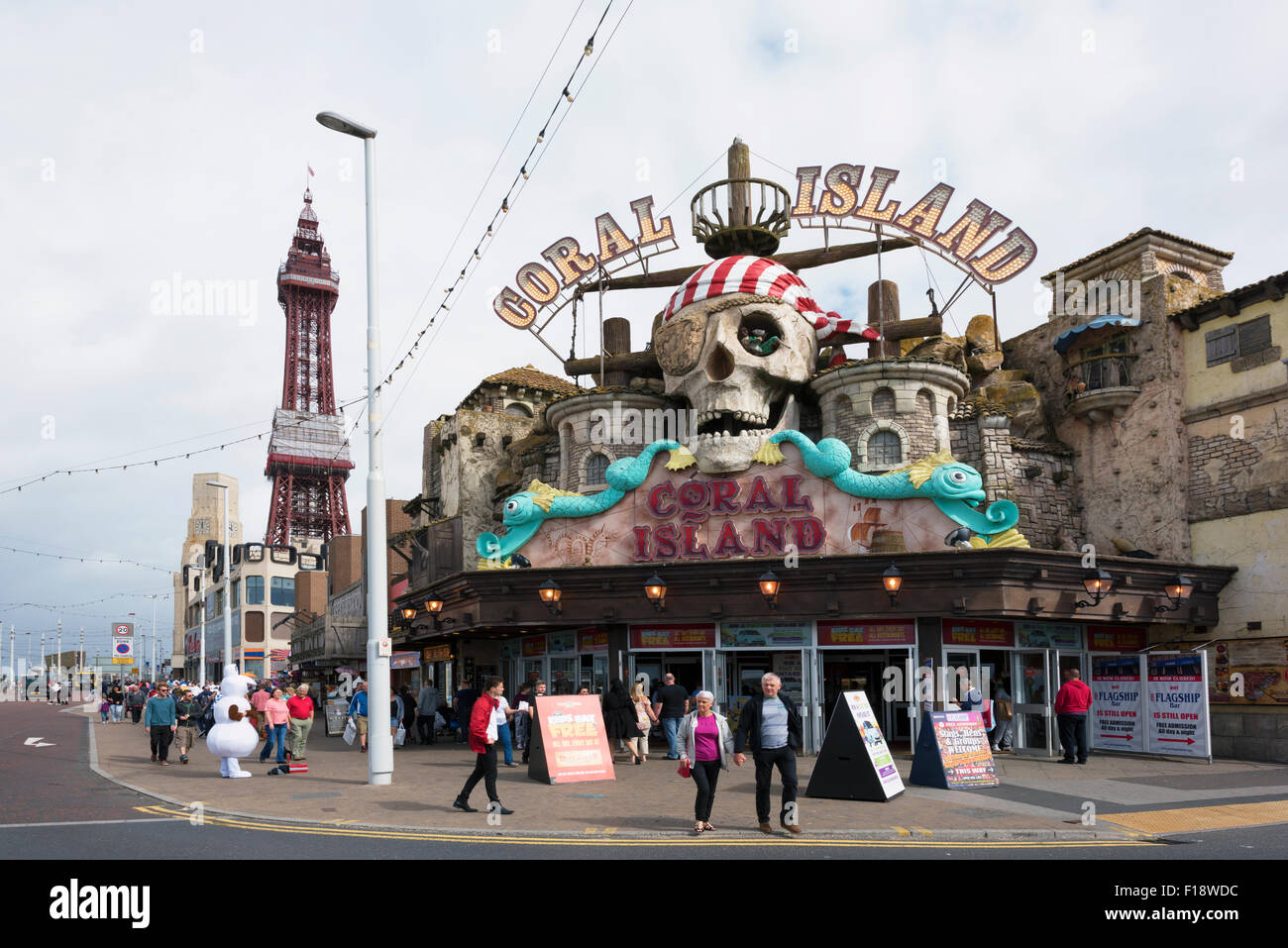 Coral island amusement arcade blackpool hi-res stock photography and ...