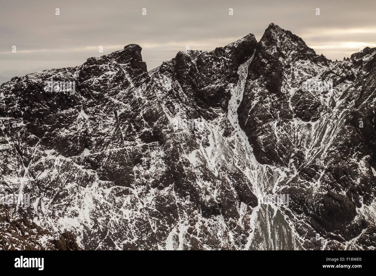 Coire Lagan, The Cuillin, Isle of Skye, Scotland, UK Stock Photo - Alamy