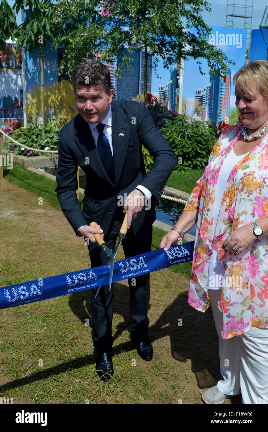 RHS Hampton Court Palace Flower Show - Press Day Featuring: Matthew ...