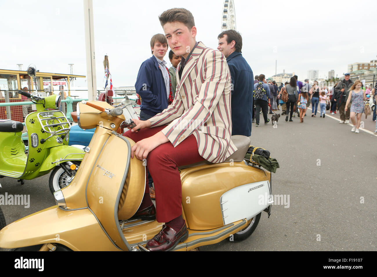 Mod All Weekender Brighton 2015, an annual gathering of lovers of Mod ...