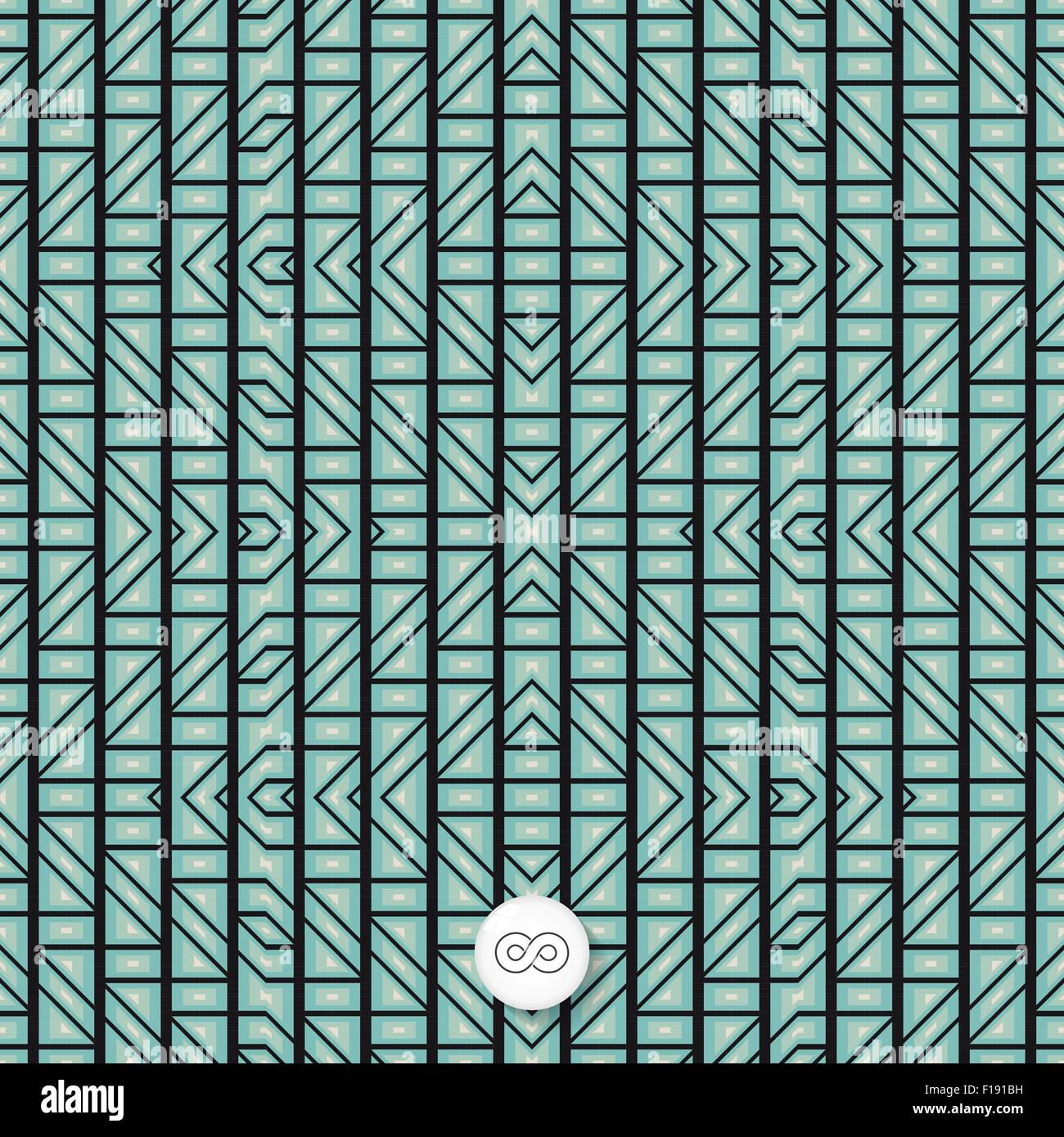 Seamless mosaic pattern. Geometric background. Vector Illustration. Can ...