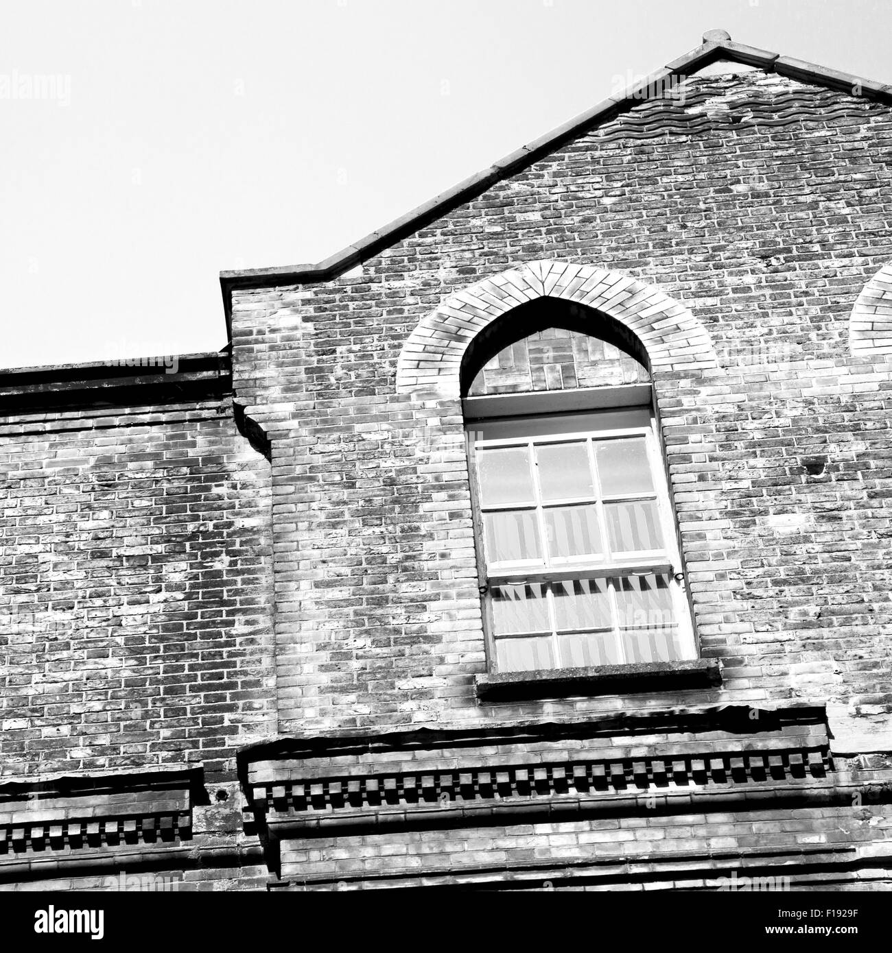old windon in england london brick and glass the wall Stock Photo - Alamy