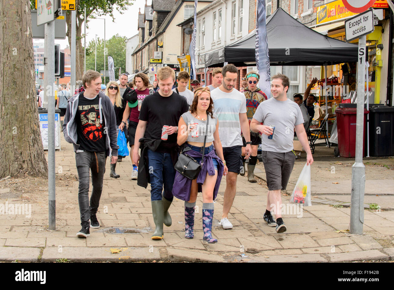 Reading, UK. 30th Aug, 2015. Festival visitors, Reading Festival 2016 ...