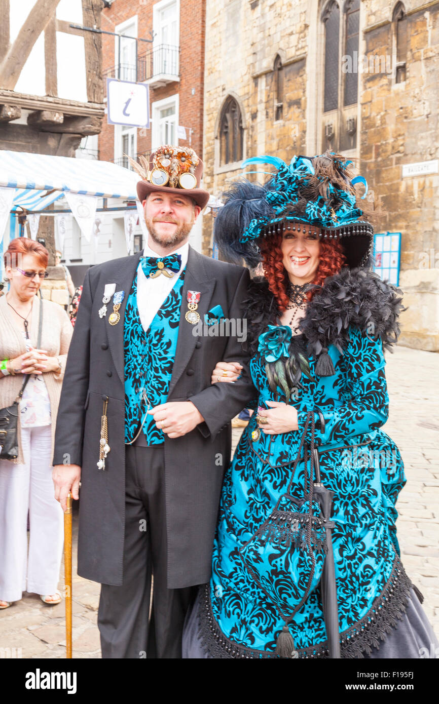 Lincoln, UK. 30th August, 2015. Steampunk Festival Hailed the most ...