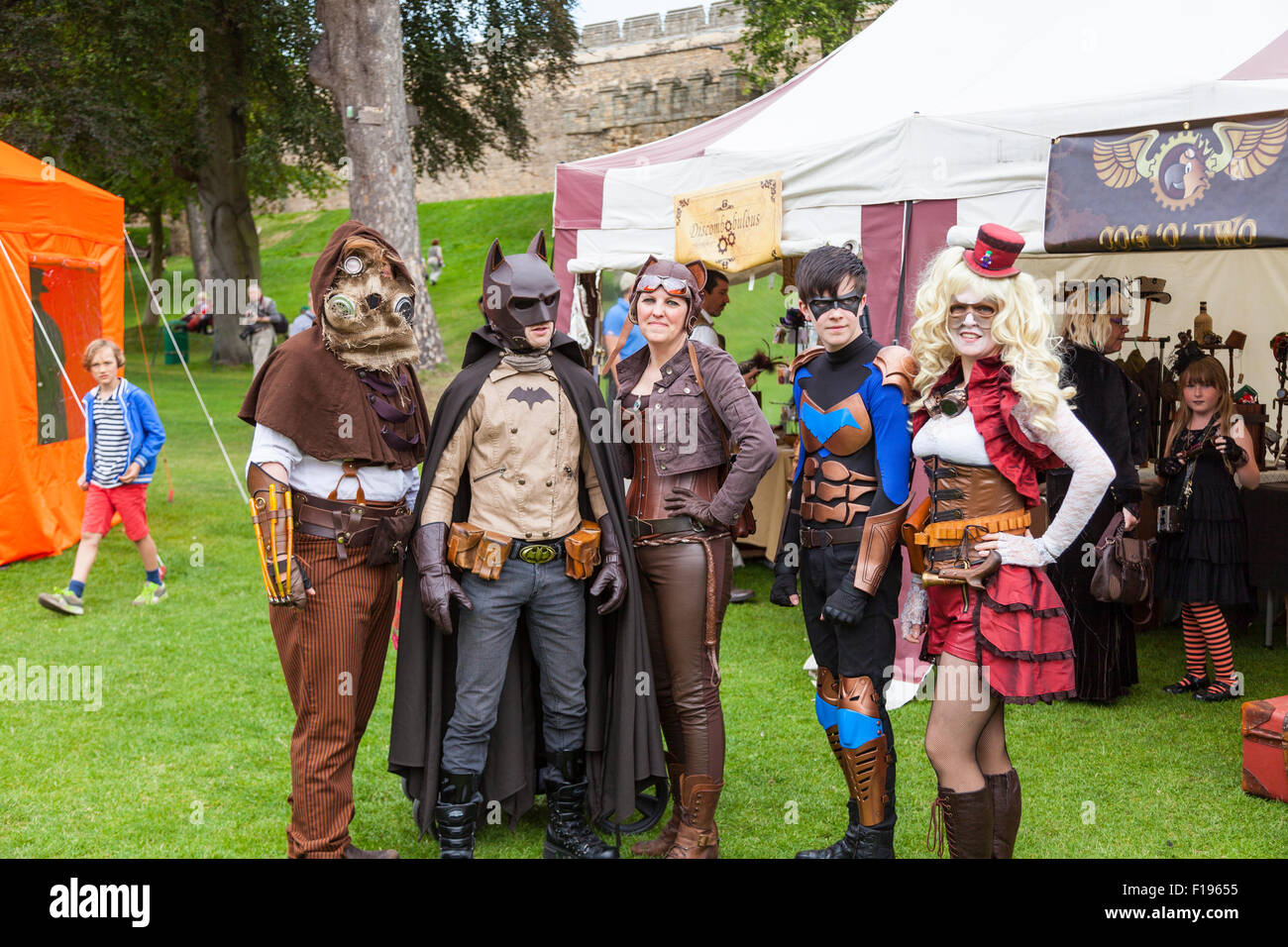 Lincoln, UK. 30th August, 2015. Steampunk Festival Hailed the most ...