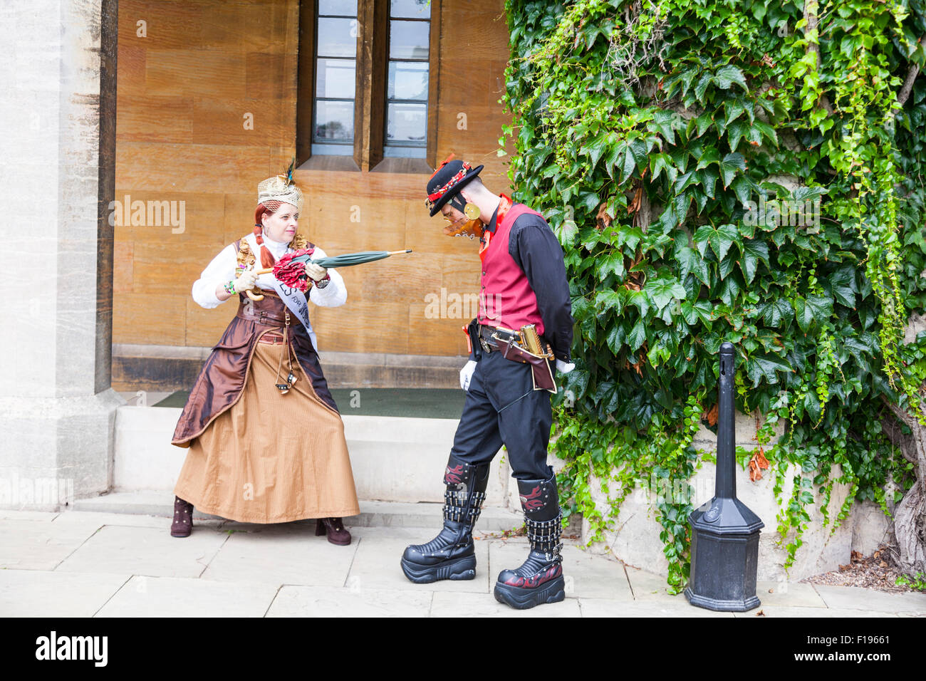 Lincoln, UK. 30th August, 2015. Steampunk Festival Hailed the most ...