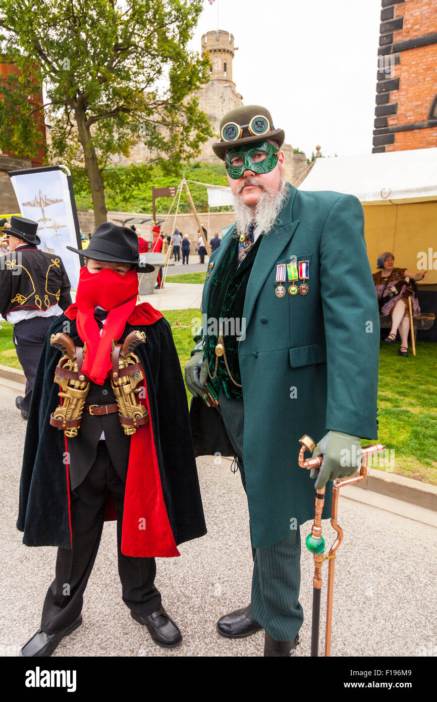 Lincoln, UK. 30th August, 2015. Steampunk Festival Hailed the most ...