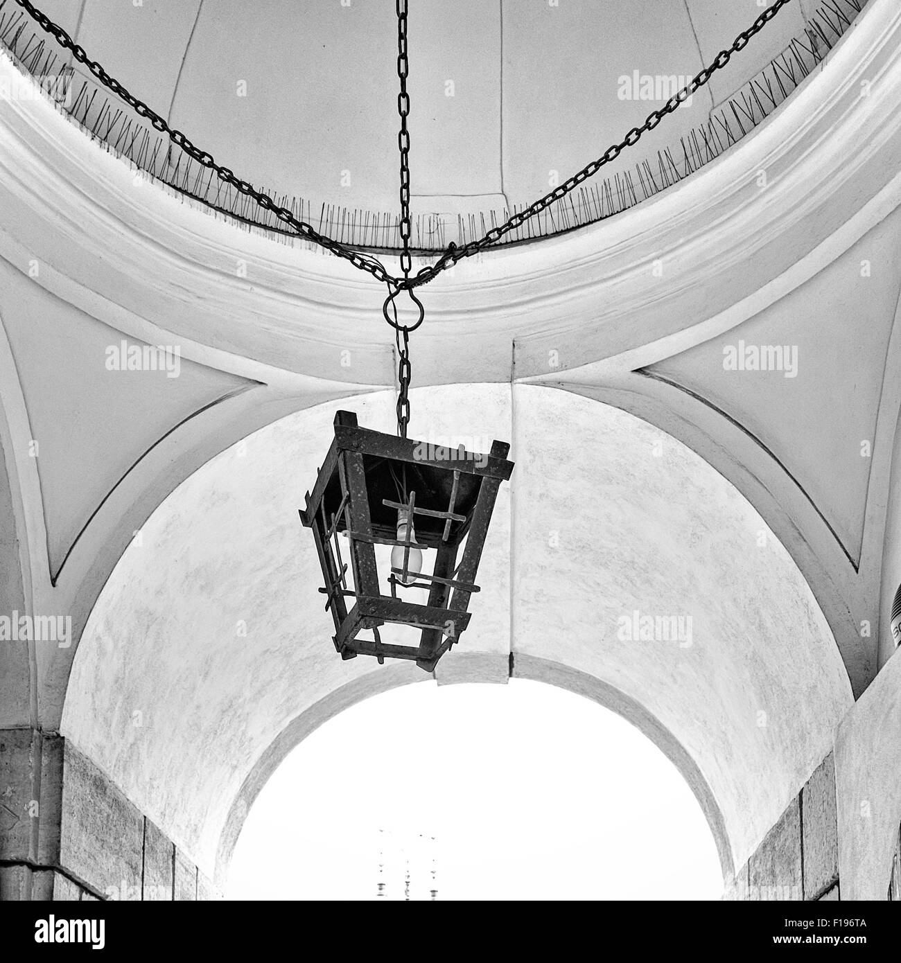 Ceiling historic architecture Black and White Stock Photos & Images - Alamy