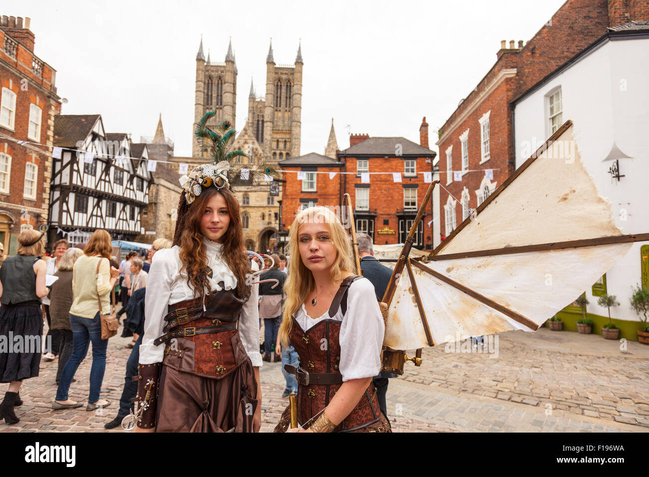 Lincoln, UK. 30th August, 2015. Steampunk Festival Hailed the most ...