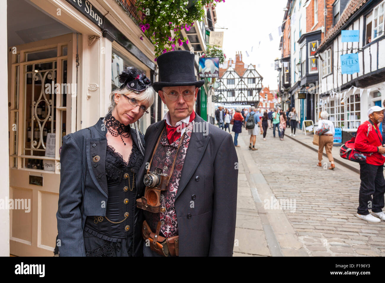 Lincoln, UK. 30th August, 2015. Steampunk Festival Hailed the most ...