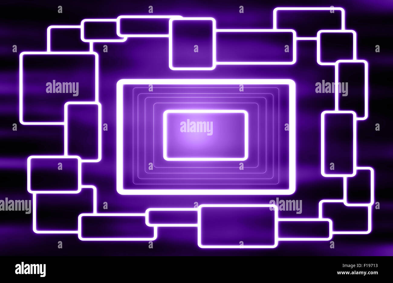 Violet rectangle design hi-res stock photography and images - Alamy