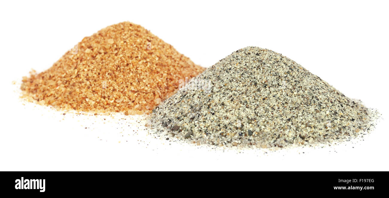 Two piles of sand hi-res stock photography and images - Alamy