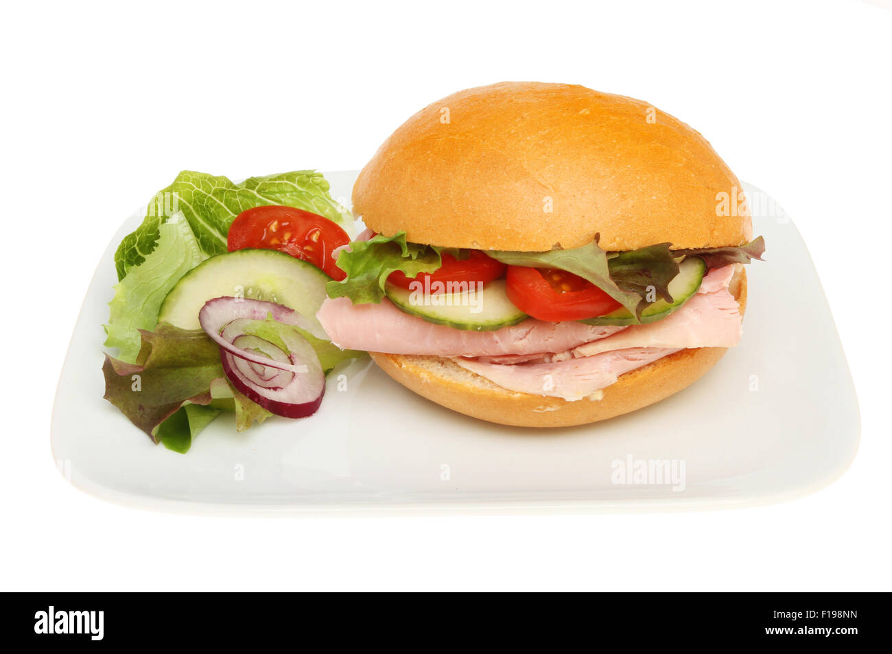 Ham salad roll hi-res stock photography and images - Alamy