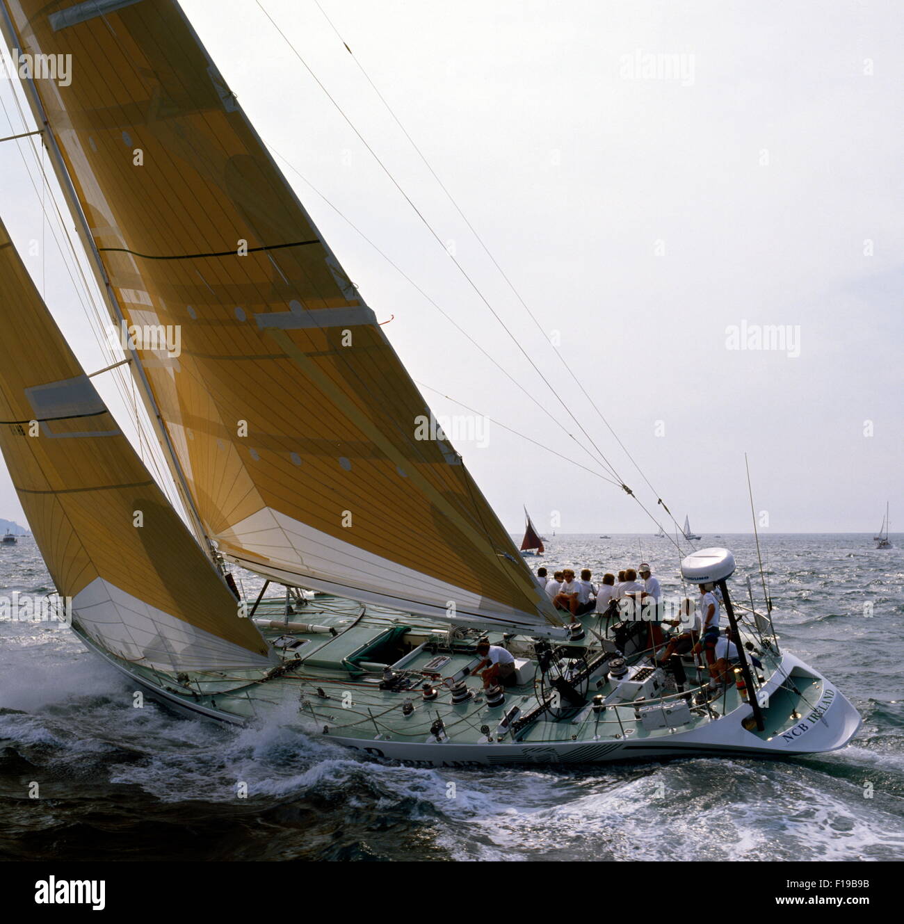 Whitbread yacht race history hi-res stock photography and images - Alamy