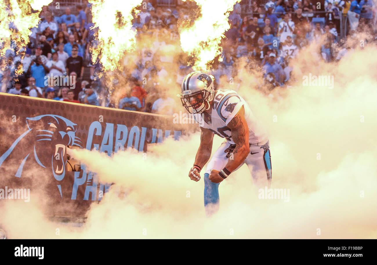 August 28, 2015 Charlotte, Carolina Panthers defensive back Kurt ...
