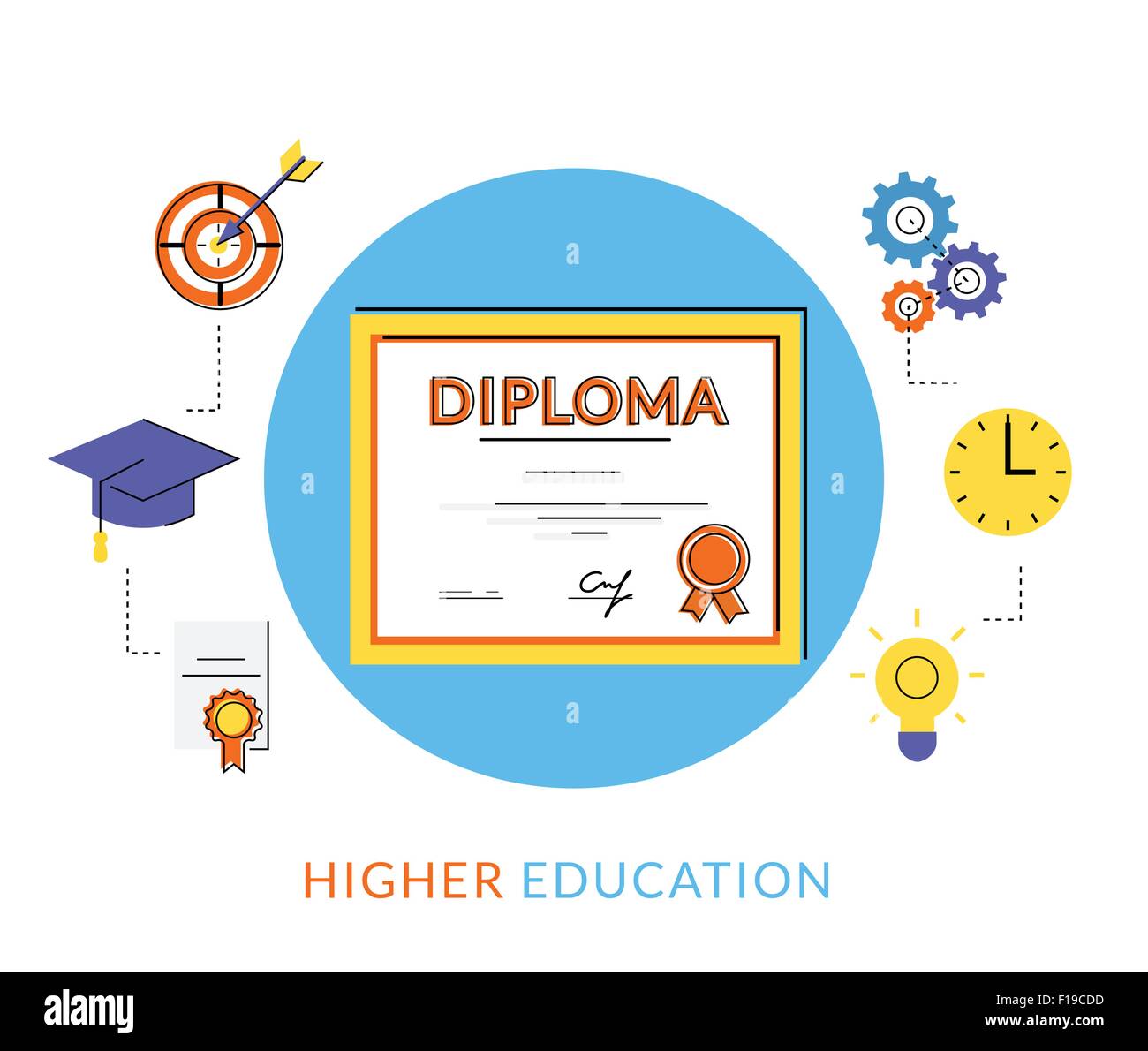 Valedictorian college Stock Vector Images - Alamy