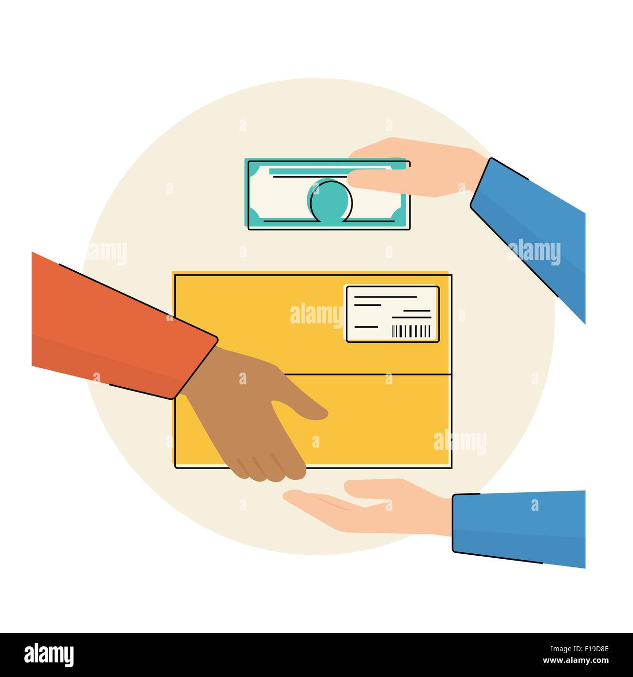 Cash and carry Stock Vector Images - Alamy