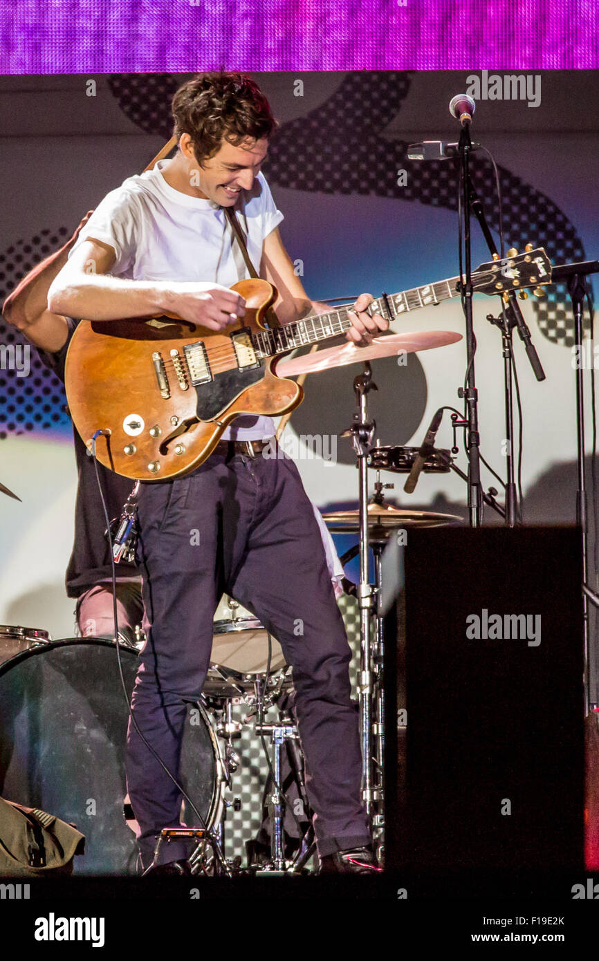 Detroit, Michigan, USA. 29th Aug, 2015. DAN LAYUS of AUGUSTANA ...
