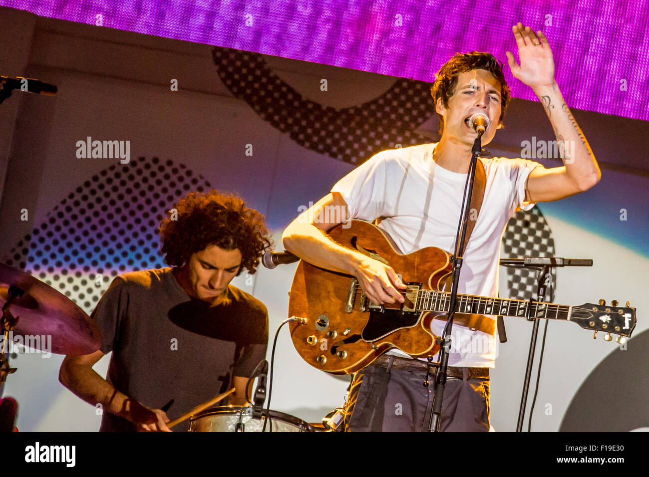 Detroit, Michigan, USA. 29th Aug, 2015. DAN LAYUS of AUGUSTANA ...