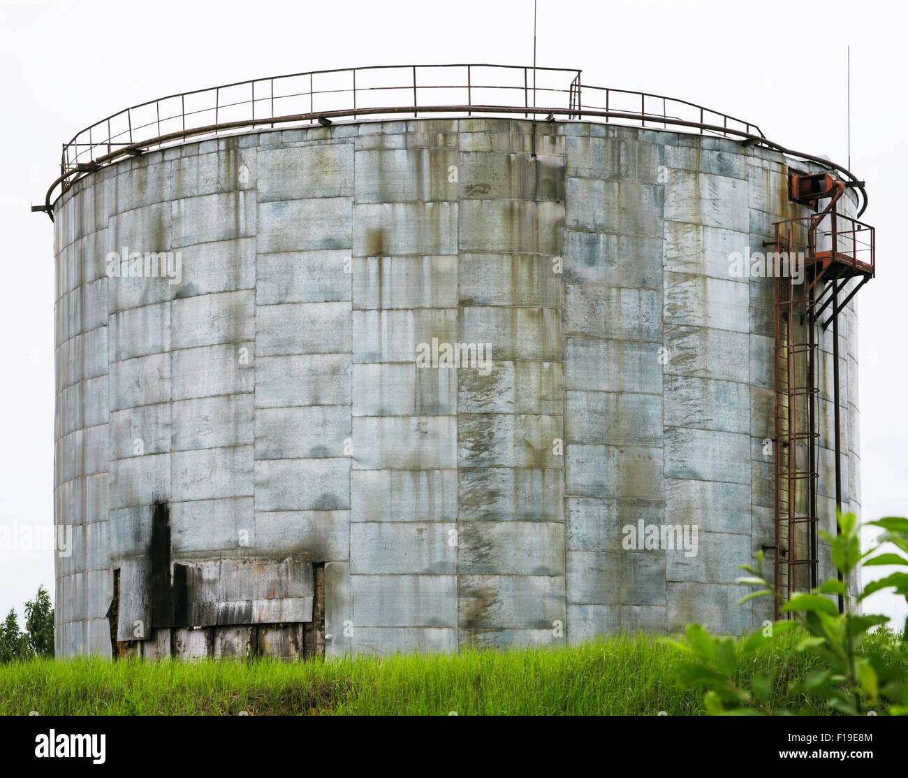 Storage tank spiral staircase hi-res stock photography and images - Alamy