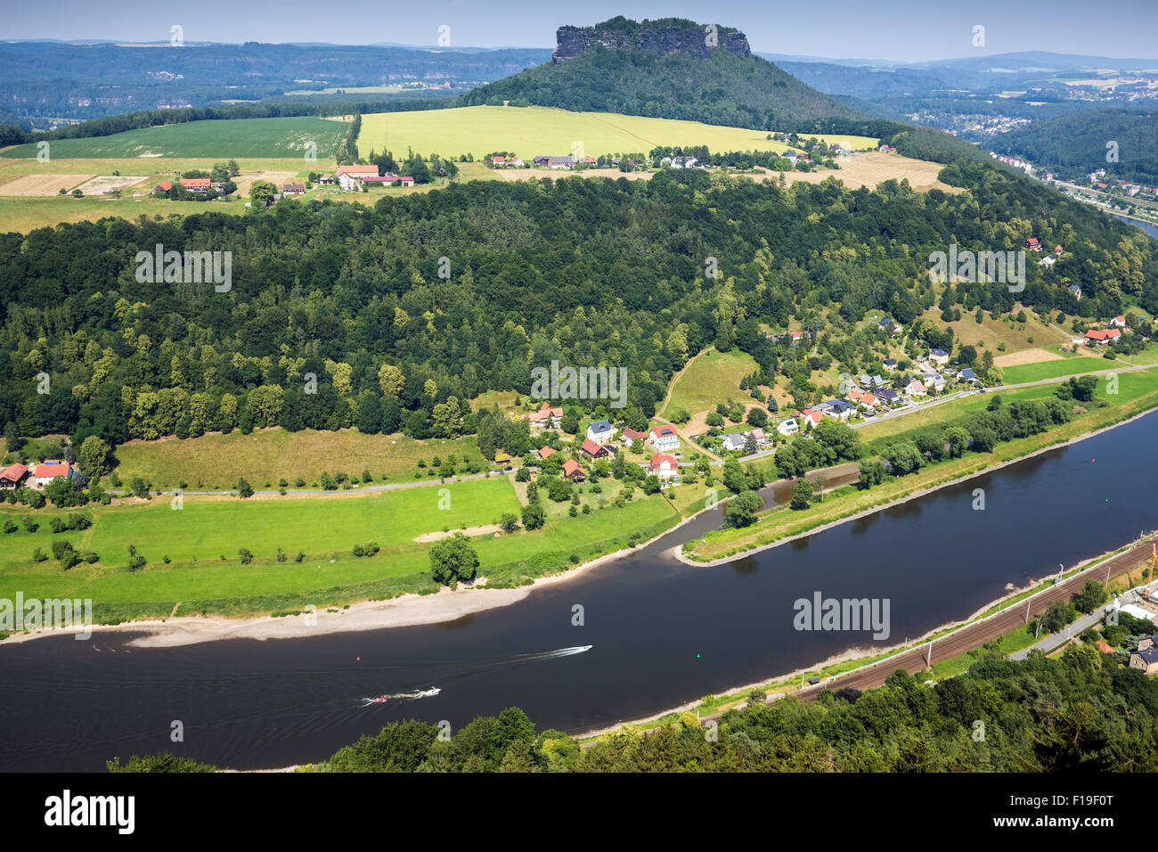 Geography travel germany landscapes elbe hi-res stock photography and ...
