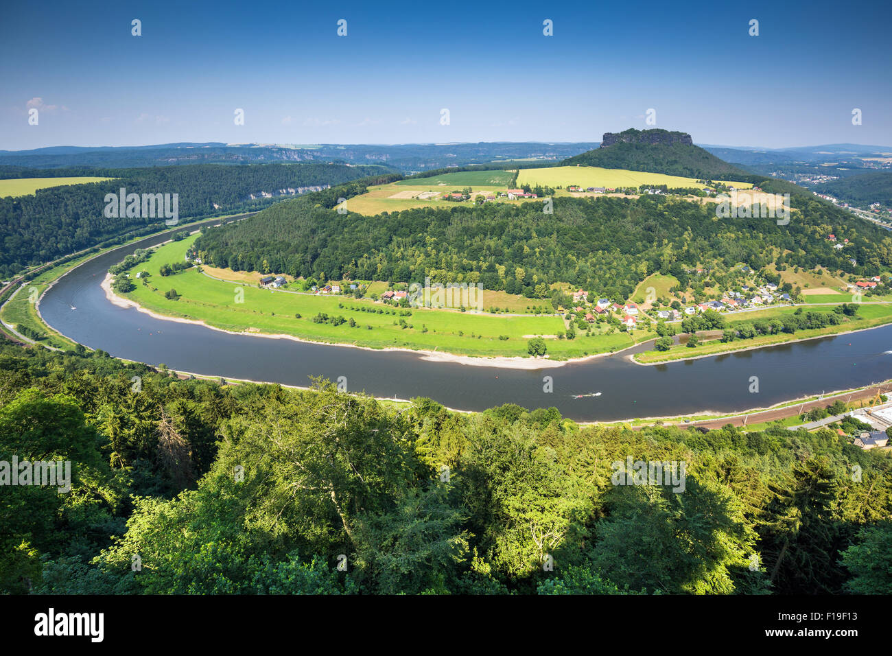 Geography travel germany landscapes elbe hi-res stock photography and ...