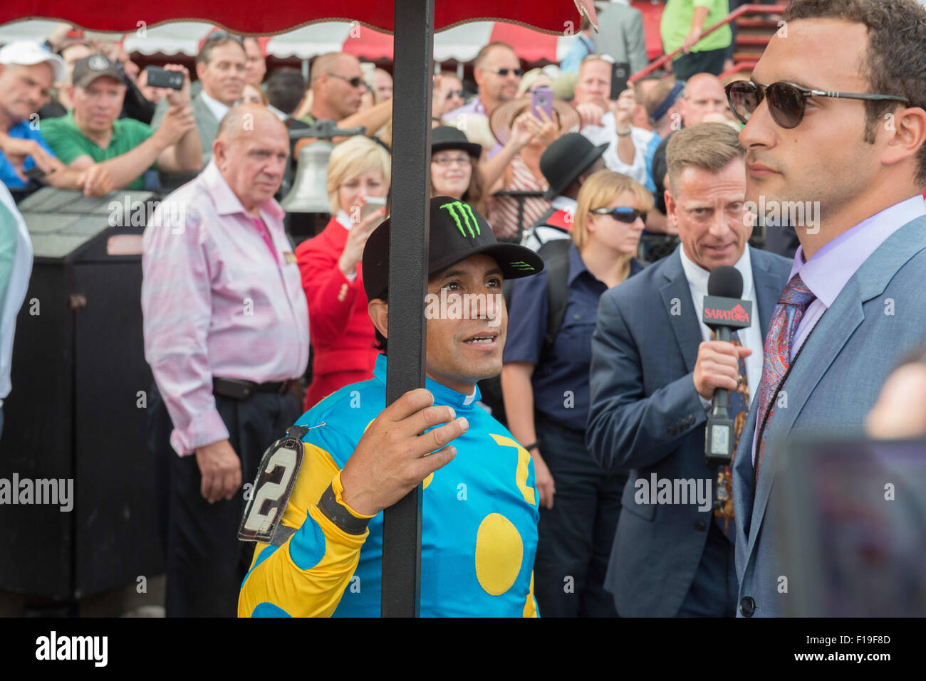Saratoga Springs, New York, USA. 29th Aug, 2015. American Pharoah ...