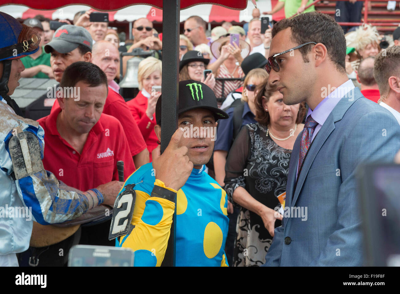 Saratoga Springs, New York, USA. 29th Aug, 2015. American Pharoah ...