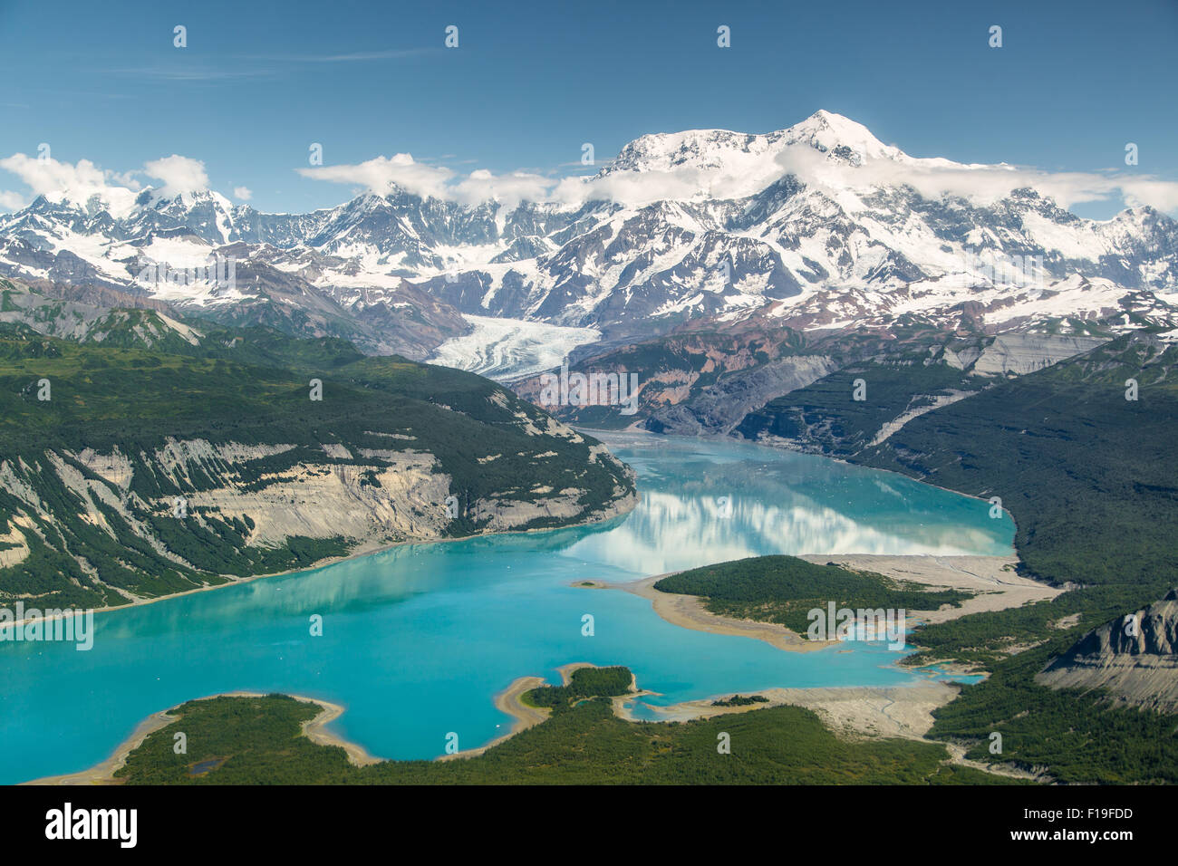 Wrangell st elias national park aerial hi-res stock photography and ...