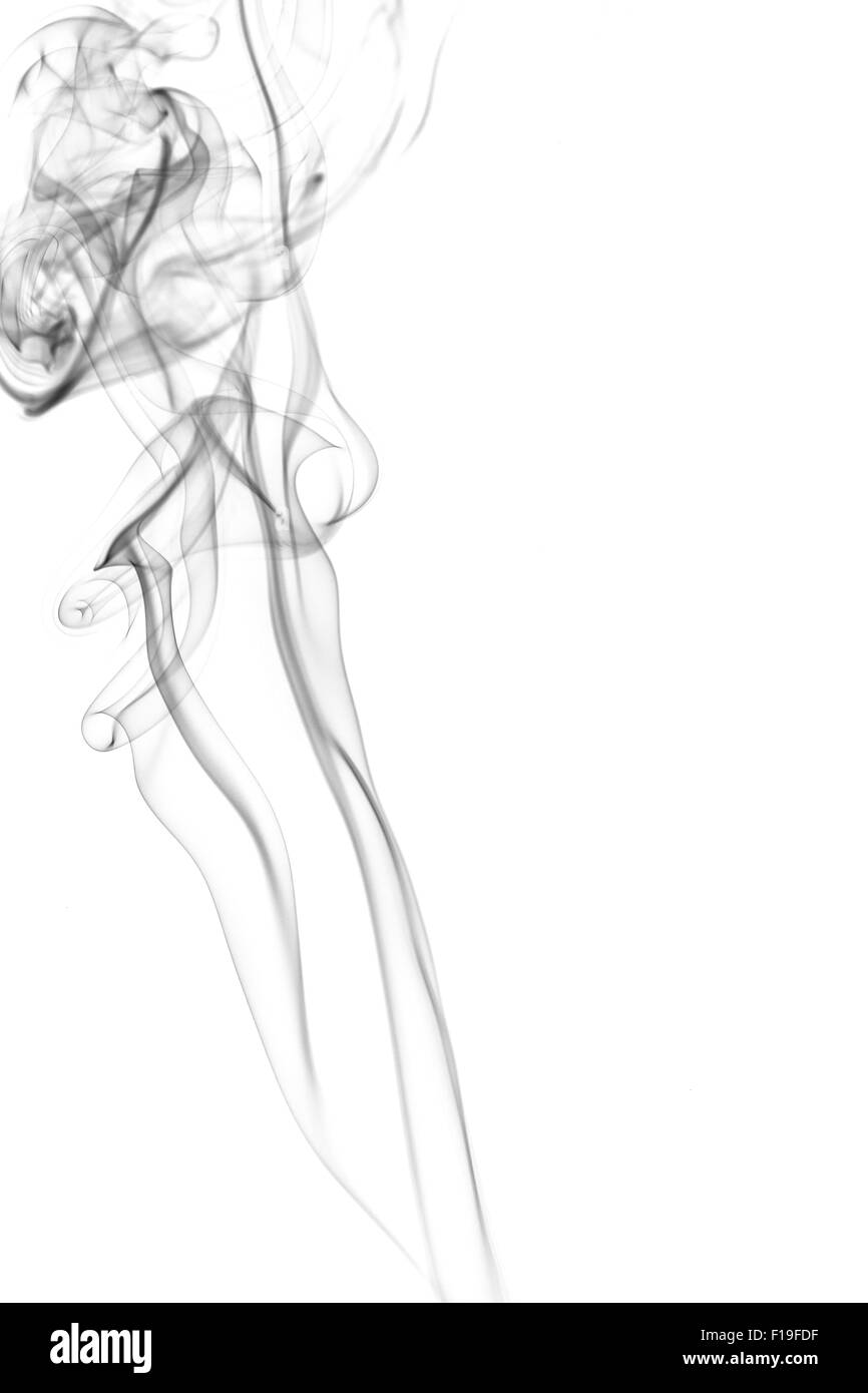 Abstract smoke on white background. Texture. Design element. Abstract ...