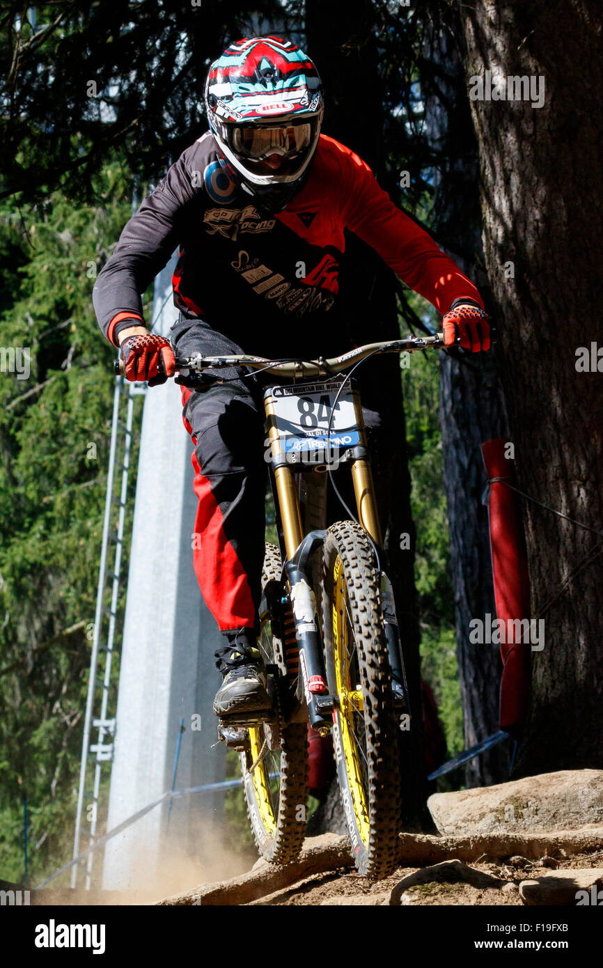 Val Di Sole, Italy - 22 August 2015: Kona - X1 Racing Team, Rider ...