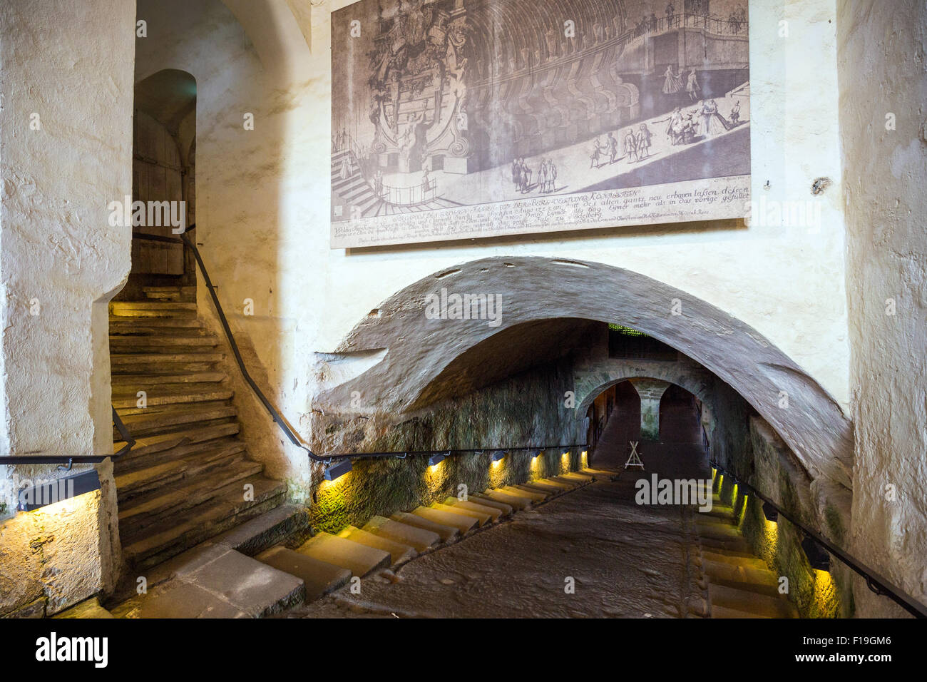 Fortress Koenigstein, Saxonian Swiss, Saxony, Germany, Europe Stock ...