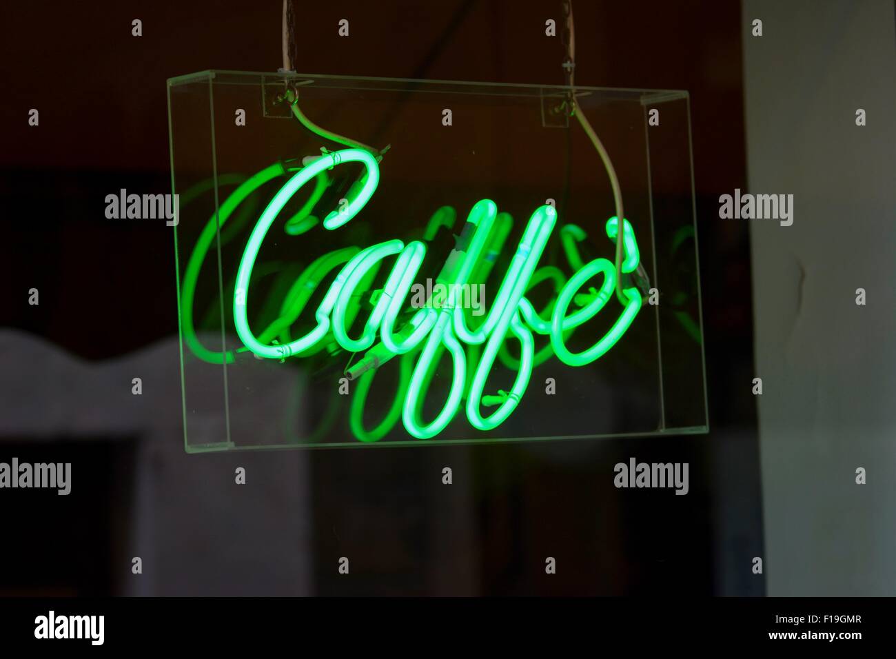 Espresso neon sign hi-res stock photography and images - Alamy