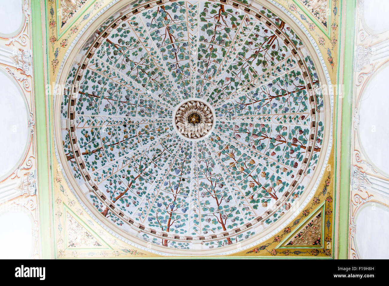 Dome of a Room in Topkapi Palace, Istanbul, Turkey Stock Photo - Alamy