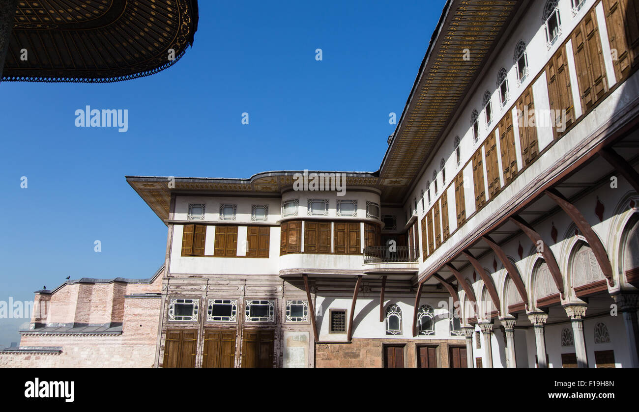 Buildings in Topkapi Palace, Istanbul City, Turkey Stock Photo - Alamy