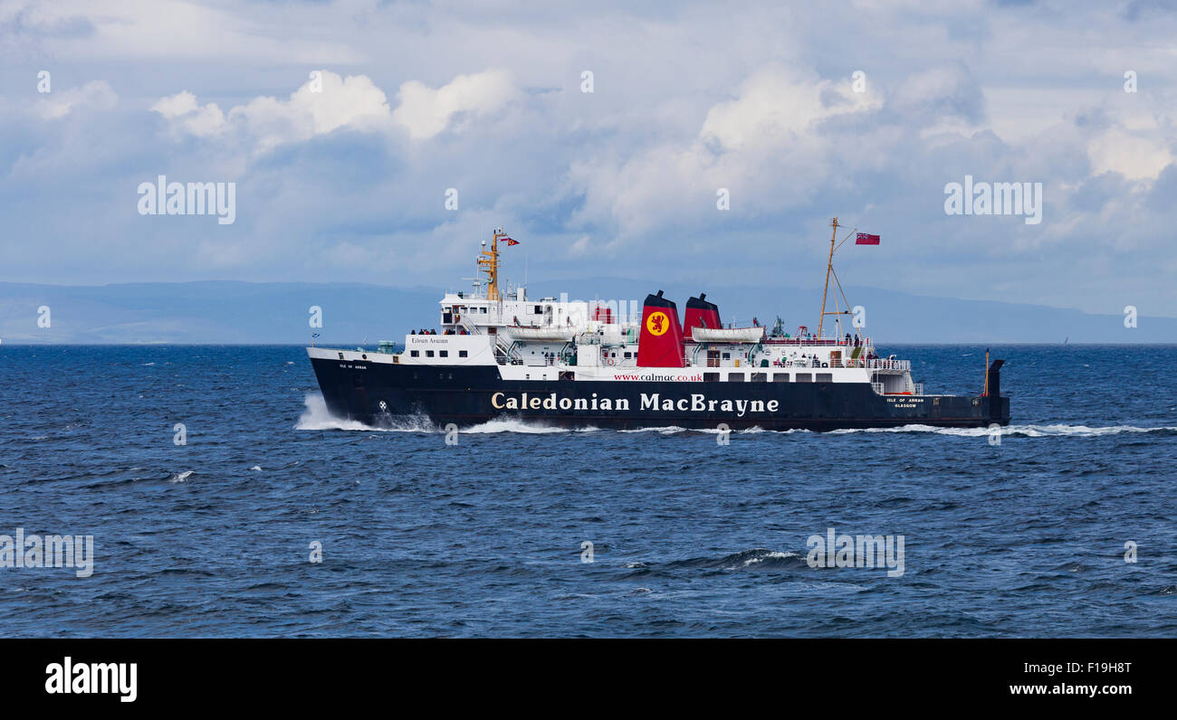 MV Isle of Arran ferry (1984) owned by Caledonian MacBrayne (CalMac) on ...
