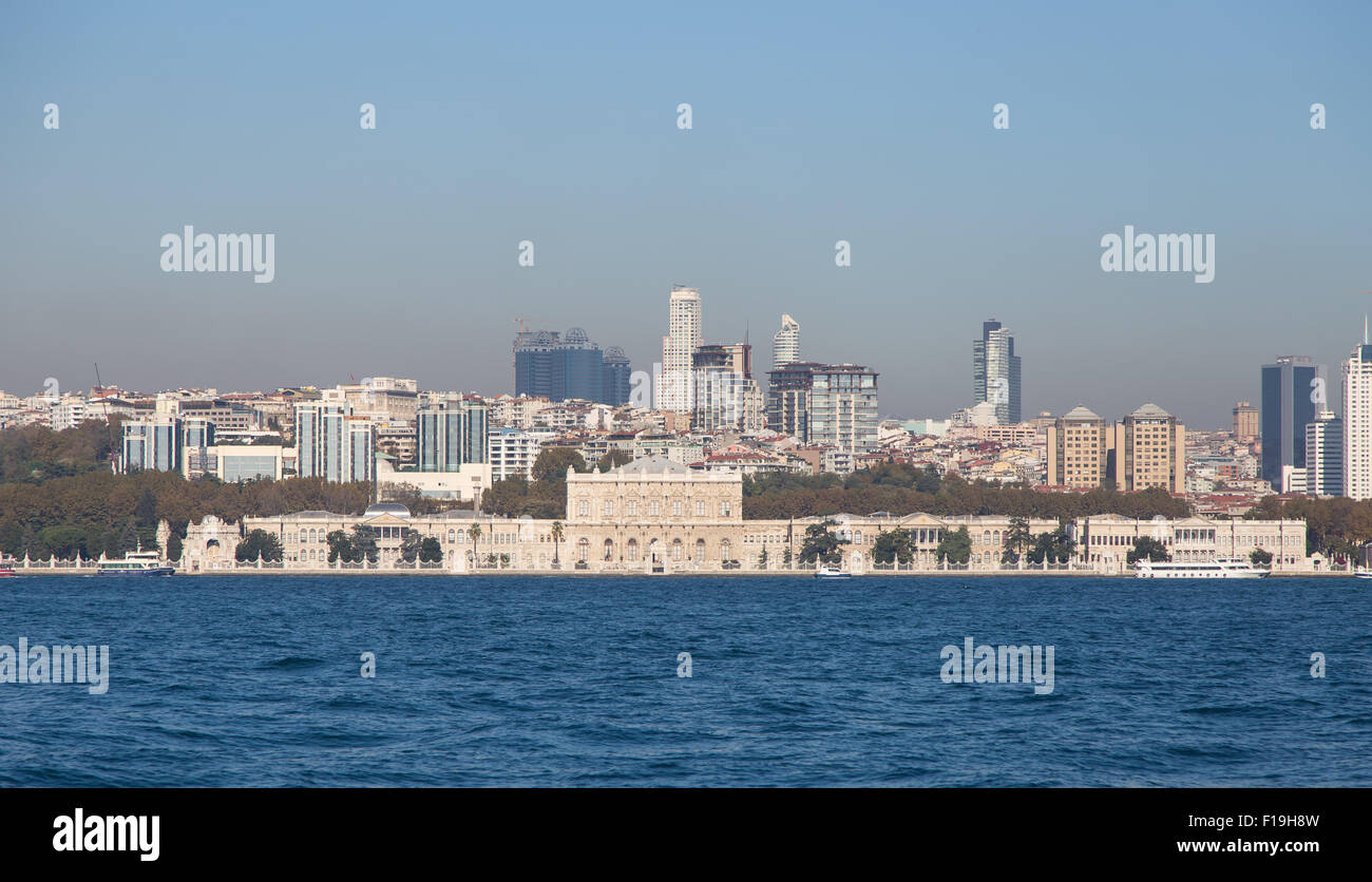 Bosphorus Side of Istanbul City in Turkey Stock Photo - Alamy