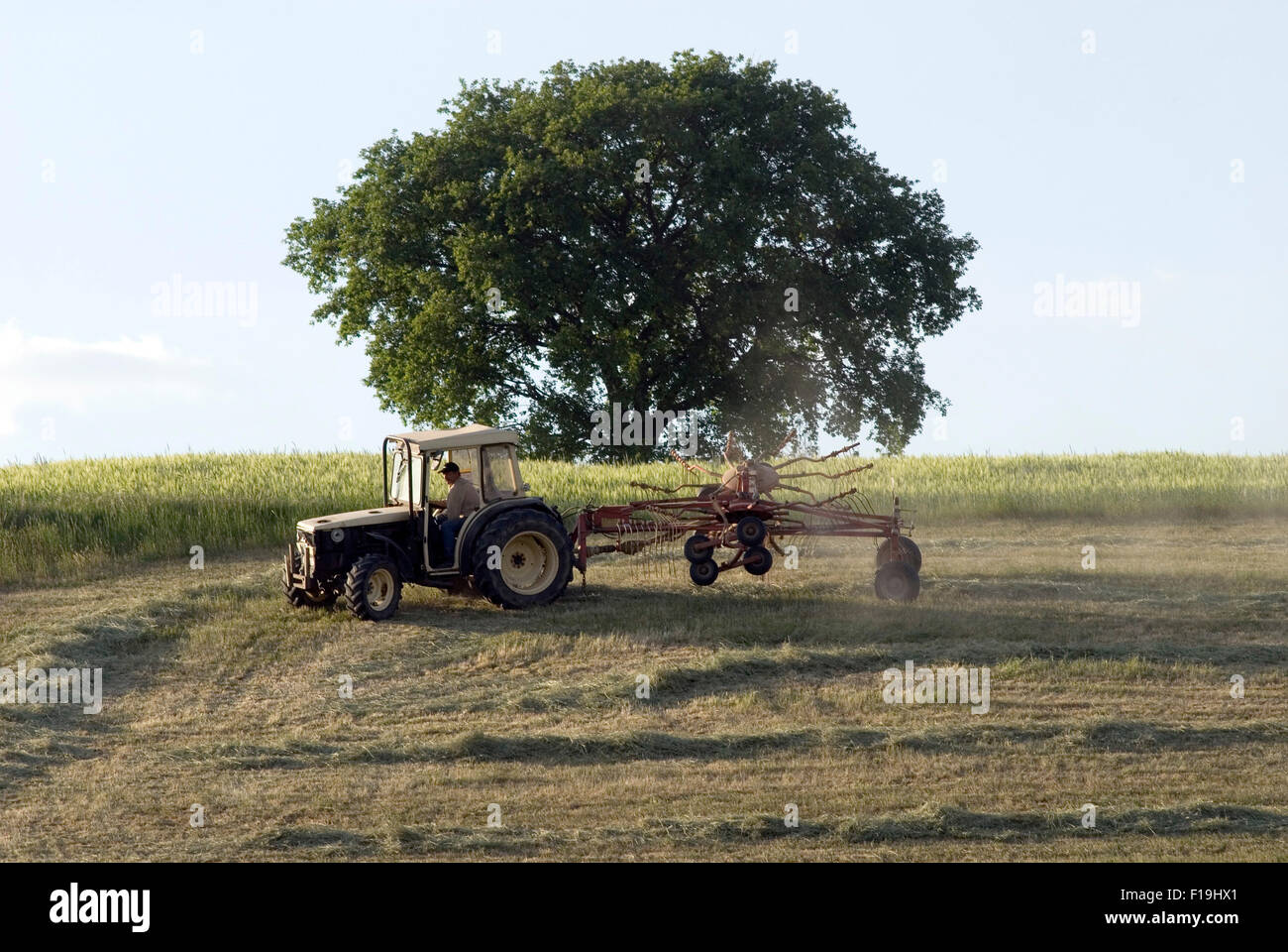 Tractor trailer turn hi-res stock photography and images - Alamy