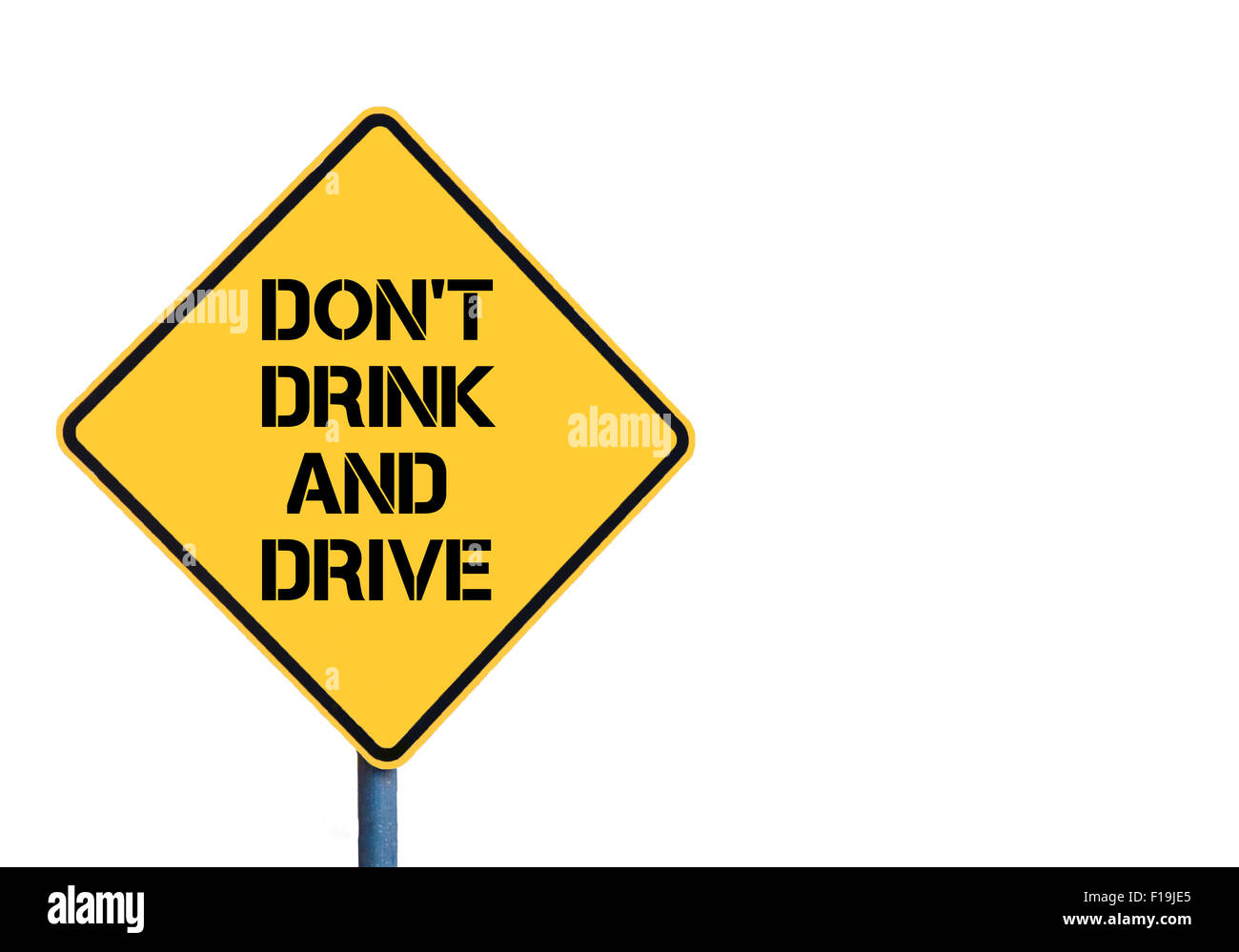 No Drinking And Driving Sign