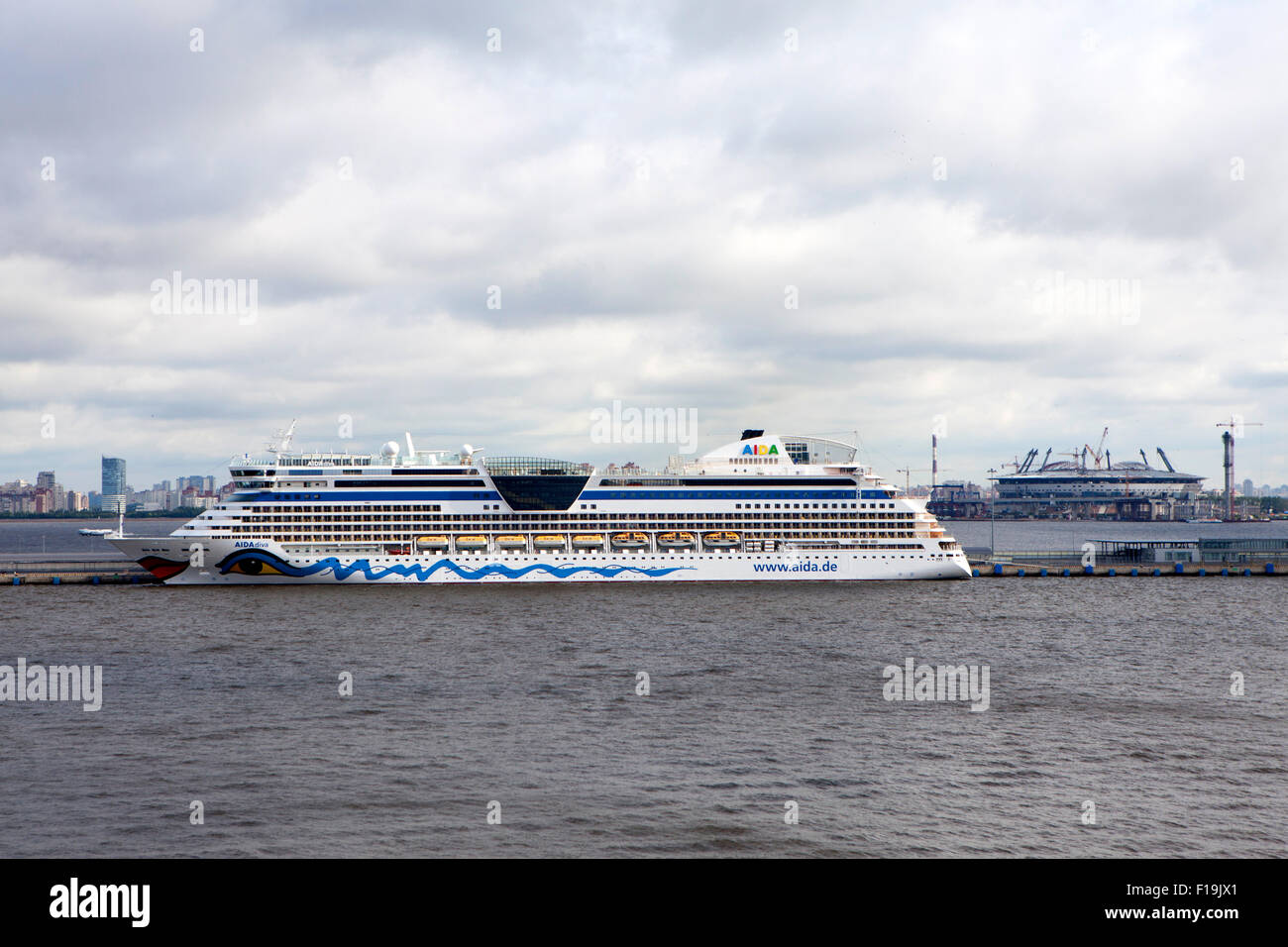 AIDA diva cruise ship operated by the German cruise line AIDA Cruises ...