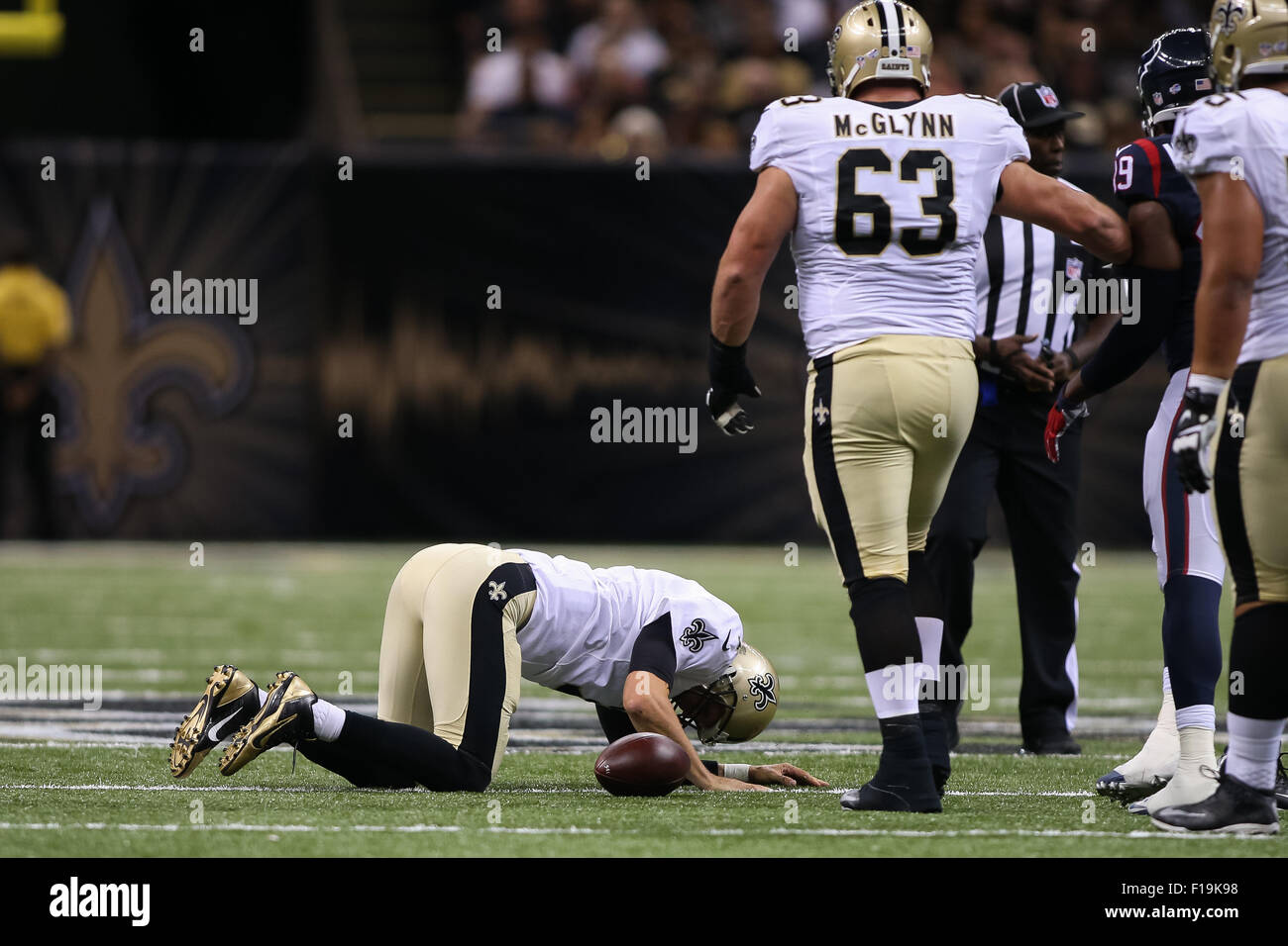 New Orleans, Lousiana, USA. 30th Aug, 2015. New Orleans Saints ...