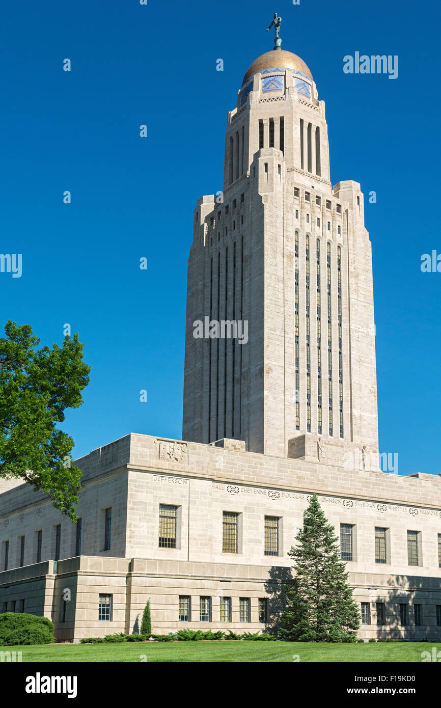 Nebraska state capitol hi-res stock photography and images - Alamy